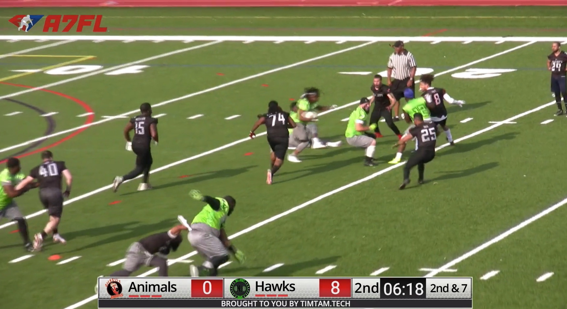 American 7s Football League - National 7v7 Tackle Football