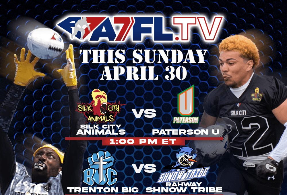 Watch A7FL Highlight Videos No Pads Full-Contact Football League