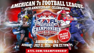 American 7s Football League - National 7v7 Tackle Football