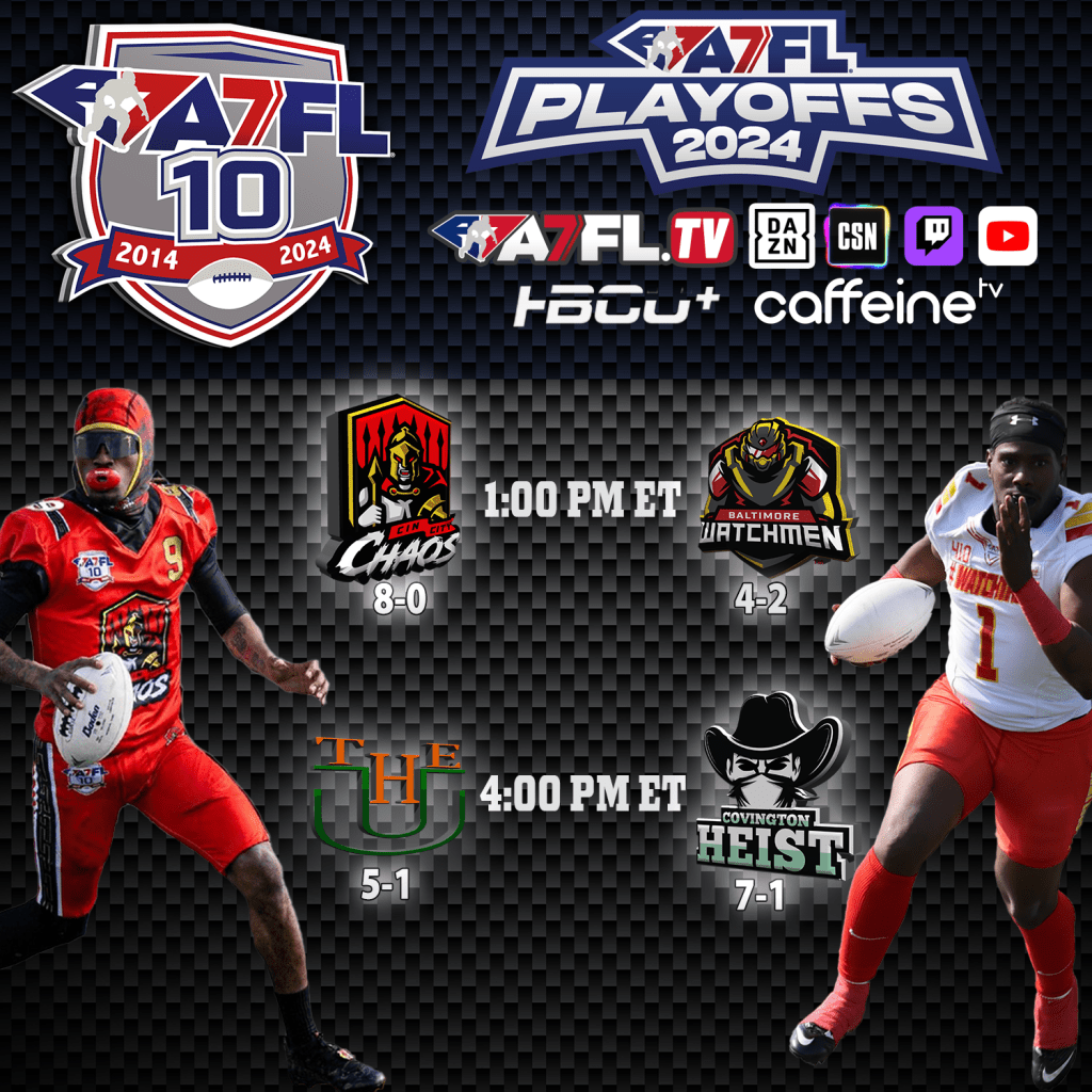 A7FL PLAYOFF PREVIEW: SZN 10/WK 9 - A7FL