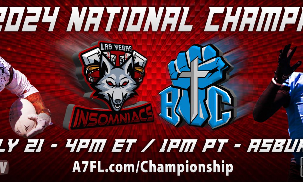 American 7s Football League - National 7v7 Tackle Football