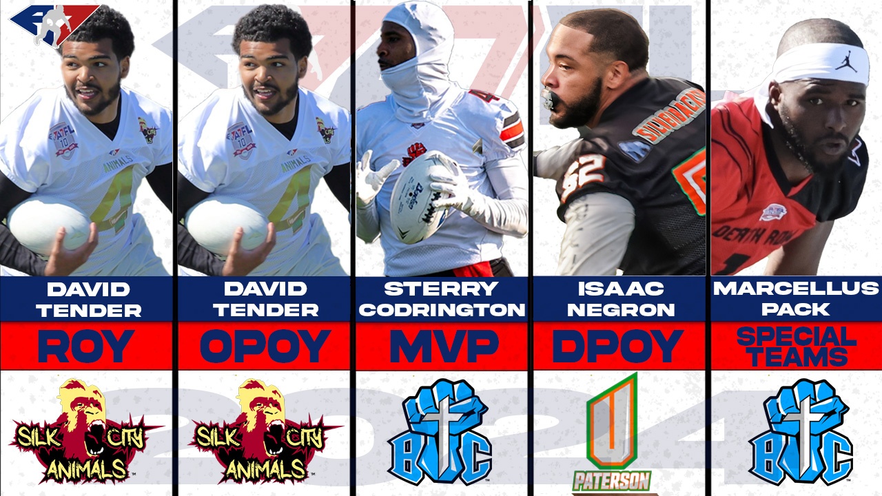 A7FL 2024 Season Award Winners: Celebrating the League’s Best - A7FL