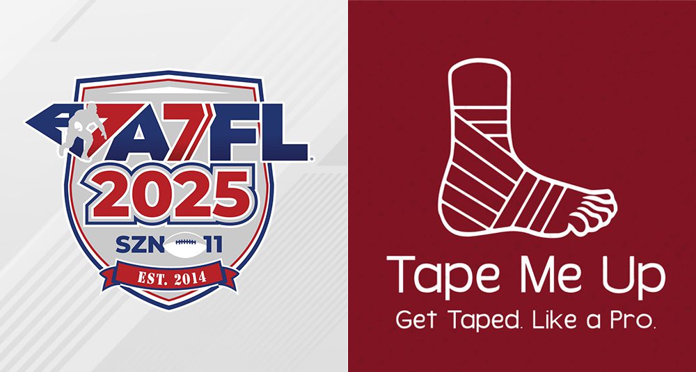 A7FL Welcomes Back TapeMeUp as Official Sponsor for the 2025 Season - A7FL